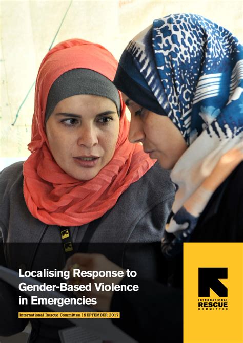 Localising Response To Gender Based Violence In Emergencies Save The