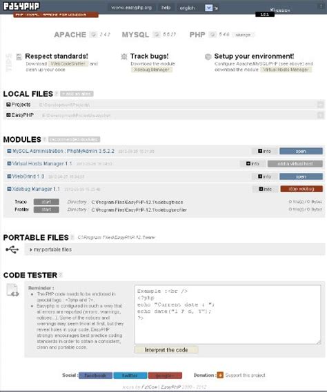 easyphp devserver à télécharger zdnet