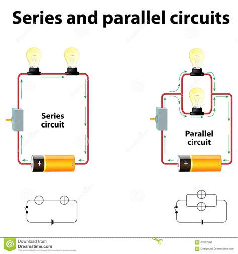 series vs parallel circuit diagram