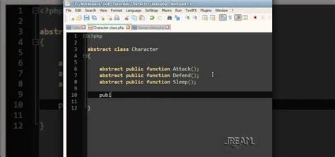 how to use abstract classes when programming with php oop php