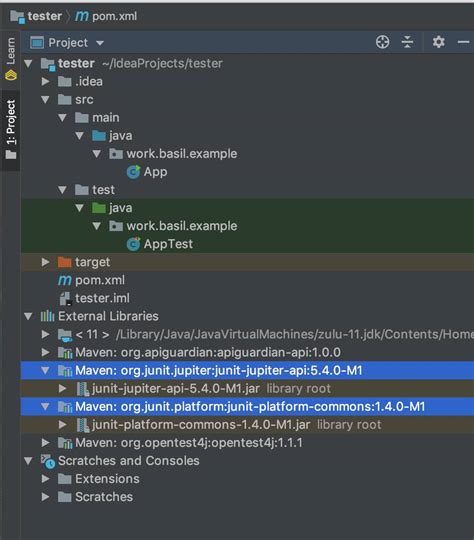 java tests run under junit 4 but not junit 5 — compiles clean but 0