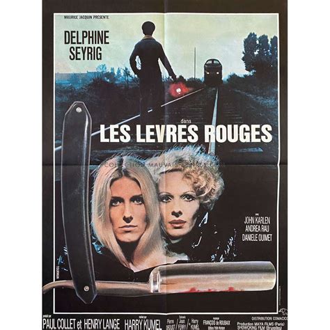 Daughters Of Darkness French Movie Poster 23x32 In 1971