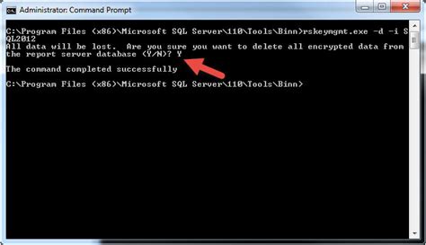sql server reporting services ssrs encryption key