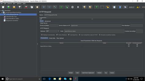 unknown host exception in jmeter stack overflow