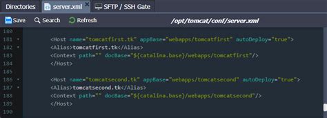 tomcat server jelastic dev docs