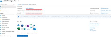 configure rest api m365 manager plus