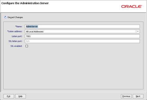 creating domain in gui mode weblogicexpert
