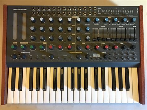 matrixsynth mfb dominion 1 analog keyboard synthesizer