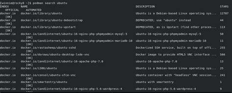How To Install And Use Podman On Rocky Linux 8