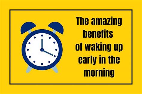 9 Amazing Benefits Of Waking Up Early In The Morning