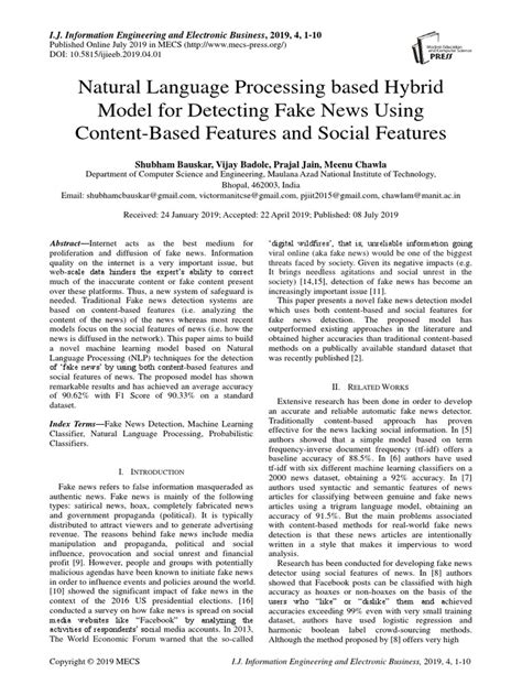 fake news detection accuracy and precision machine