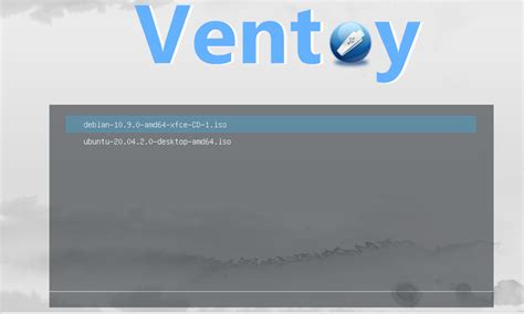 create multiboot usb linux with ventoy
