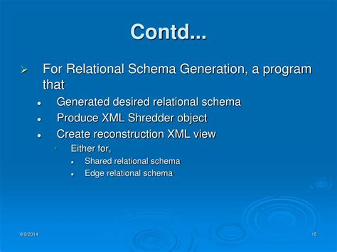 Ppt Querying Xml Database Using Relational Database System Powerpoint