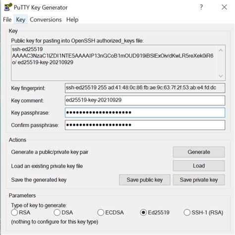 generating ssh keys in windows cc doc