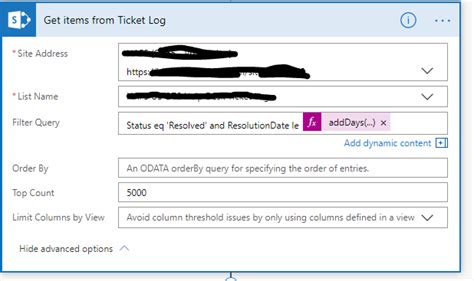 solved help with odata filtering based on date power platform community