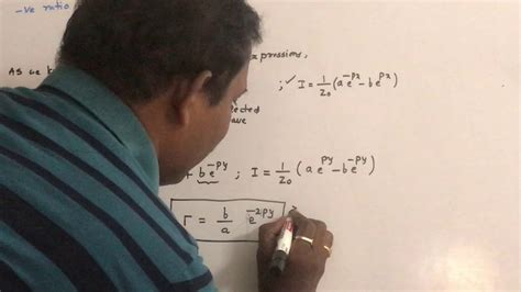 Reflection Coefficient Derivation Part I Transmission Lines Emtl