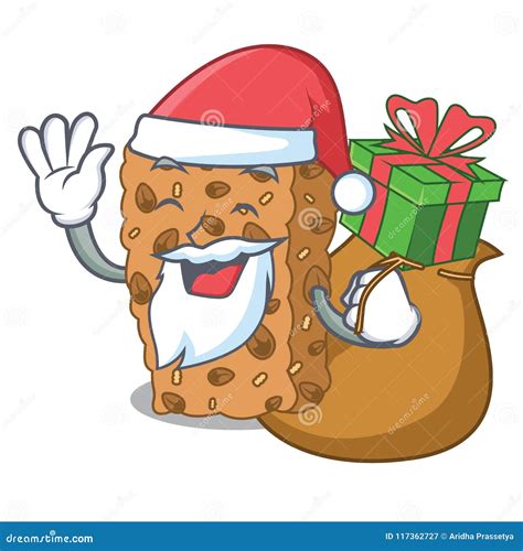 Santa Cereal Box Isolated With The Cartoons 140782801