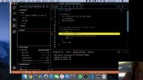 variadic parameters and unfurling a slice in golang youtube
