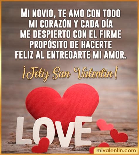 Frases De Amor Para El Día De San Valentín Para Mi Novio