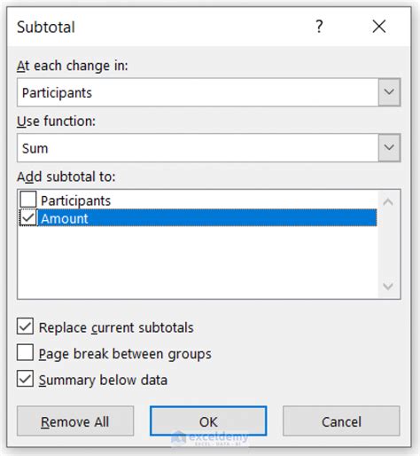 How To Summarize Data Without Pivot Table In Excel Exceldemy