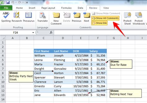 print comments in excel and vba how to w pictures