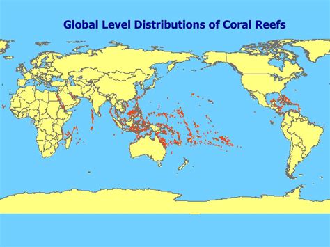 Ppt Mapping Of Coral Reef Research A Global Perspectives Powerpoint