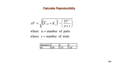 Gauge Repeatability And Reproducibility Gauge Gage R And R
