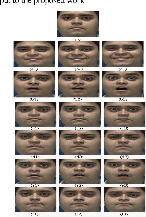 Figure 1 From Estimation Of Facial Expression Intensity From A Sequence