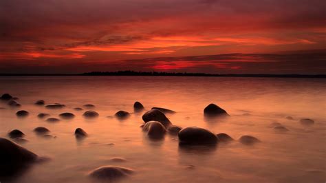 Landscape Coast Sunset 4k Hd Wallpapers Hd Wallpapers Id 30956