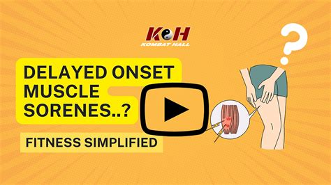 Simplified Delayed Onset Muscle Soreness Doms