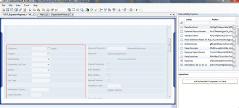 cloud for customer how to bind ec to a standard screen without using