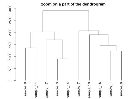 Most Basic Dendrogram For Clustering With R The R Graph Gallery