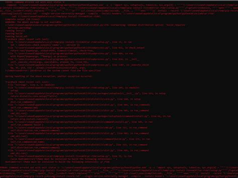 problem using pip to install rtde technical questions