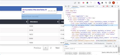 python django datatables 4 jquery datatable styling cbi analytics
