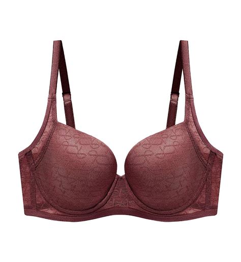 Signature Sheer Wired Padded Bra In Decadent Chocolate Triumph Singapore