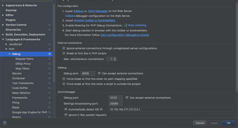 php phpunit xdebug with phpstorm breakpoint is not being triggered