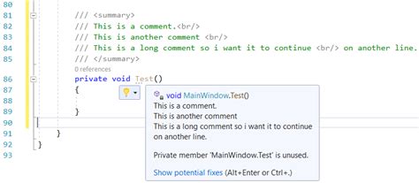 how to add a line break in c documentation design corral