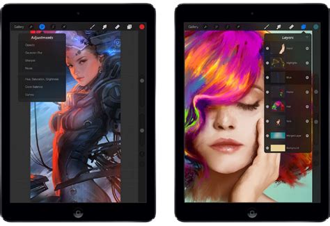 ipad illustration app procreate adds support for 64 bit a7 processor