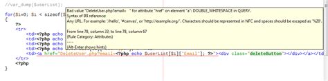 netbeans php html error issue stack overflow