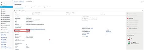 viewing device information zenworks mobile management reference