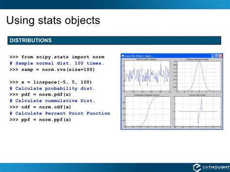 numpy scipy statistics