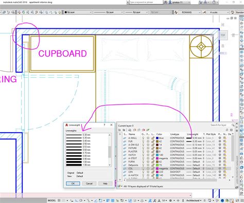 solved lineweight not showing in any paperspace autodesk community