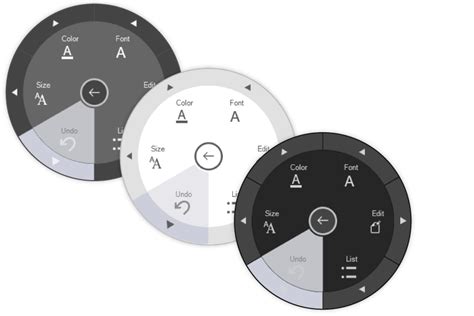 winforms radial menu control circular context menu syncfusion