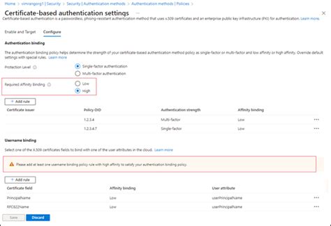 How To Configure Microsoft Entra Certificate Based Authentication