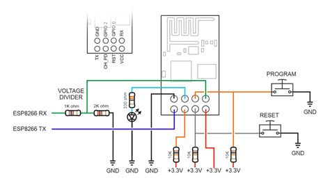 esp8266 01 programming breakout board martyn currey