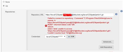 git private bitbucket repository not creating packages