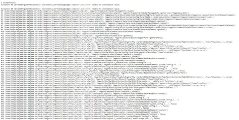 magento2 2 6 how to fix composer json error unable to unserialize