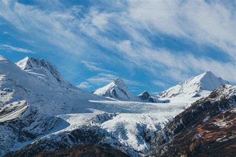 картинки пейзаж гора снег зима вершина горы горный хребет