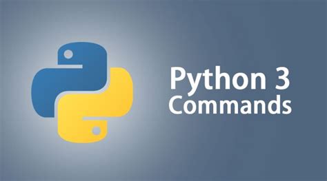 python 3 commands python 3commands basic to advanced commands