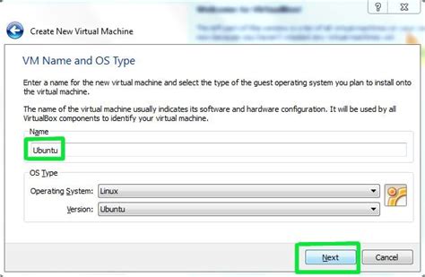 installing ubuntu inside windows using virtualbox